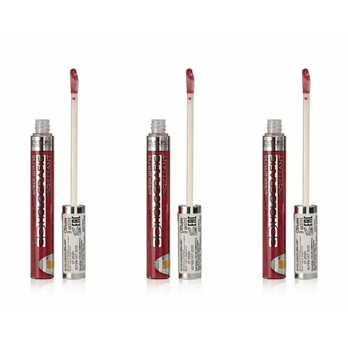 Eveline Cosmetics Блеск для губ 3D HOLOGRAFIC BRILLIANT тон №584, 9 мл, 3 шт
