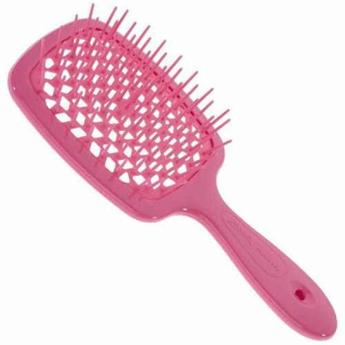 Щетка для волос Janeke с закругленными зубчиками Superbrush (розовый)