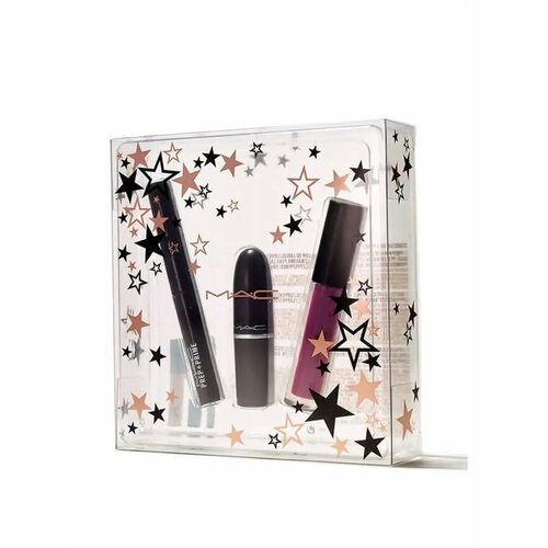 Набор для губ Mac Holiday Kits Stars Of The Party Kit, Bold