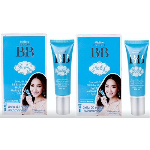 Крем для лица Mistine BB Professional Baby Face, 15 мл, 2 шт.