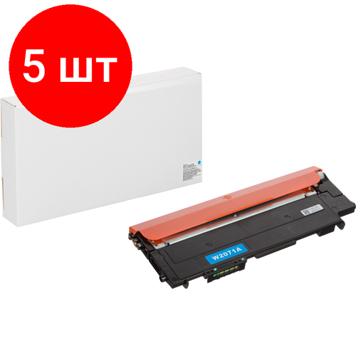 Комплект 5 штук, Тонер-картридж Retech W2071A гол. для HP Color Laser 150/150nw/178nw