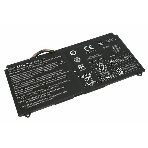 Аккумулятор для ноутбука Acer Aspire S7-392 (AP13F3N) 7.5V 6250mAh