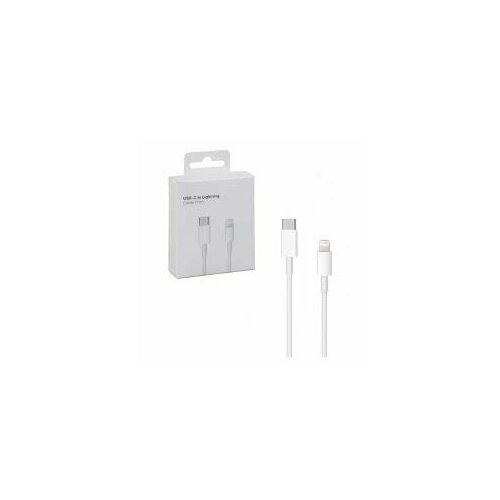 Кабель для мобильных устройств USB Type-C/Apple Lightning, 1 м, белый