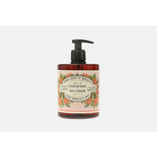 Жидкое мыло Panier des Sens ABSOLUTES Liquid Marseille soap Rose Geranium / объём 500 мл