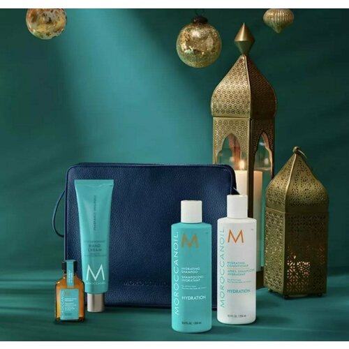 Набор для увлажнения волос "LUMINOUS WONDERS" HYDRATION Moroccanoil