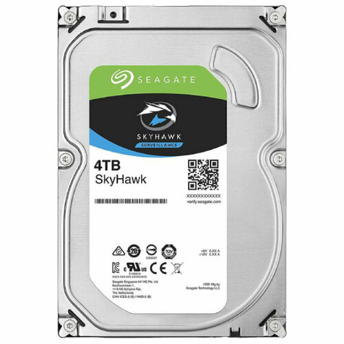 Жесткий диск 3.5" HDD 4Tb Seagate Skyhawk Lite ST4000VX005 SATA