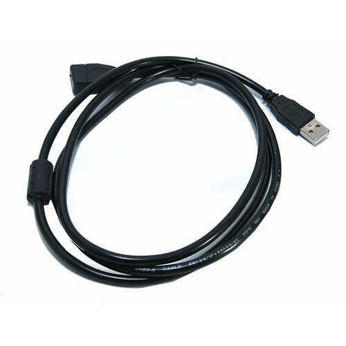 Кабель USB удлинитель с фильтром для принтера, сканера, МФУ, флешки, геймпада, смартфона длина кабеля 1,5 метра