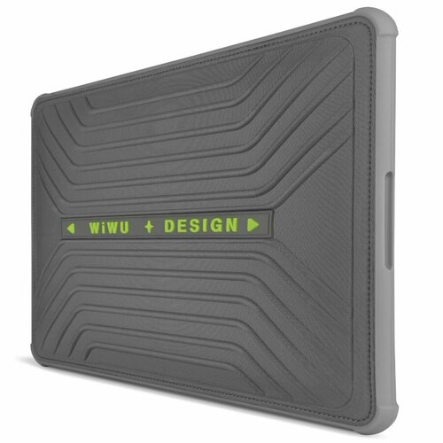 Чехол-папка для ноутбука MacBook 15.3 / 15.4 дюйма WiWU Defender Sleeve Pro - Серый