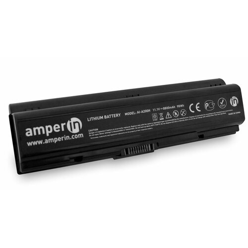 Аккумуляторная батарея усиленная Amperin для ноутбука Toshiba Dynabook TV 11.1V (8800mAh)