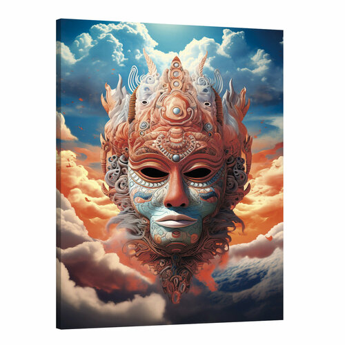 Интерьерная картина 50х70 "Шаманская маска"