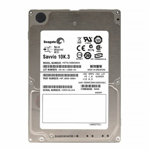 Жесткий диск Seagate ST9146803SS 147Gb SAS 2,5" HDD