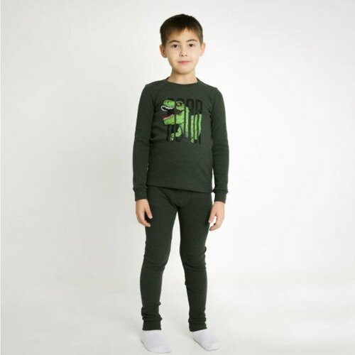 Комплект одежды Ивашка, размер 134, зеленый