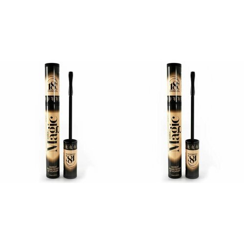 Триумф Тушь для ресниц Magic Volume Total Proof 01, черный, 2 шт