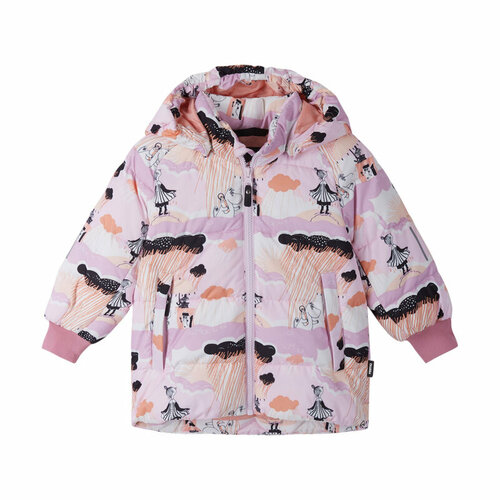 Куртка Reima, размер 98, розовый