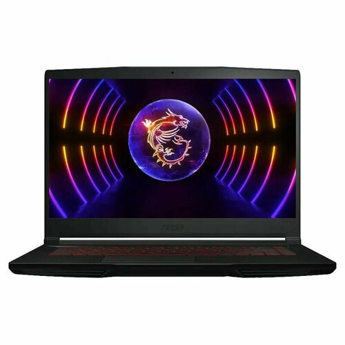 MSI GF63 Thin 12VF-468XRU [9S7-16R821-468] Black 15.6" {FHD i5 12450H/16Gb/512Gb SSD/RTX 4060 для ноутбуков - 8Gb/DOS}