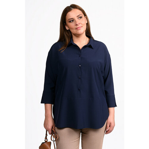 Блуза  SVESTA, размер 52, синий