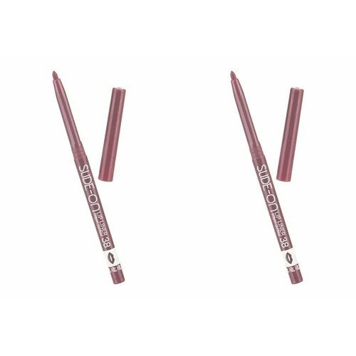 TF cosmetics Карандаш для губ Slide-On Lip Liner, тон 38 Пыльная сирень, 7 г, 2 шт.