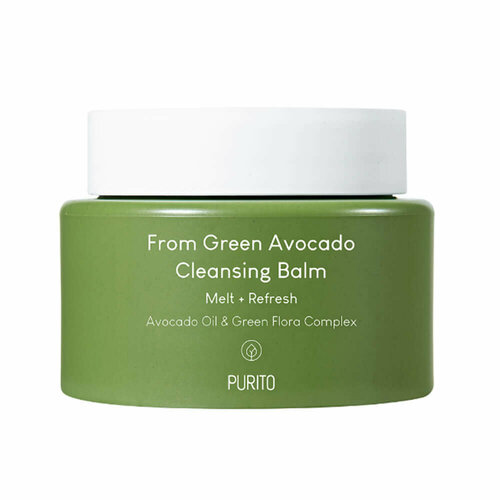 Нежный очищающий бальзам для снятия макияжа с авокадо Purito From Green Avocado Cleansing Balm