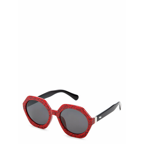 Солнцезащитные очки LABBRA, черный, красный