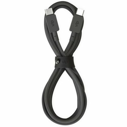 Кабель VLP Nylon Cable USB С - USB C, 100W, 2м, черный