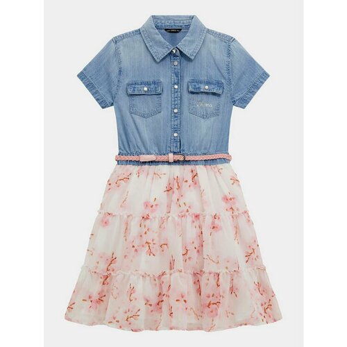 Платье GUESS, размер 14Y [METY], розовый
