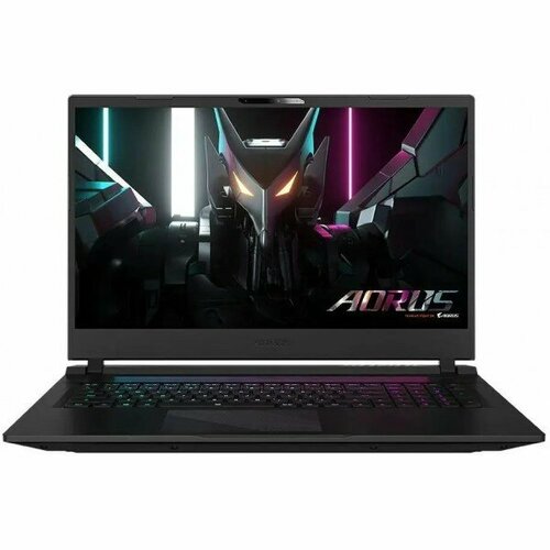 Ноутбук Gigabyte Aorus 17 9SF Core i5 12500H 16Gb SSD512Gb NVIDIA GeForce RTX4070 8Gb 17.3 FHD (1920x1080) Free DOS black WiFi BT Cam (9SF-E3KZ253SD)