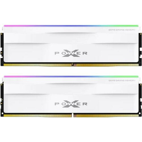 Оперативная память для компьютера 32Gb (2x16Gb) PC5-44800 5600MHz DDR5 DIMM CL40 Silicon Power XPower Zenith RGB SP032GXLWU560FDH