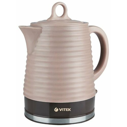 Чайник Vitek VT-1135 BN коричневый/розовый