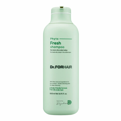 Шампунь для жирных волос освежающий Phyto Fresh Shampoo Dr For Hair, 500 мл