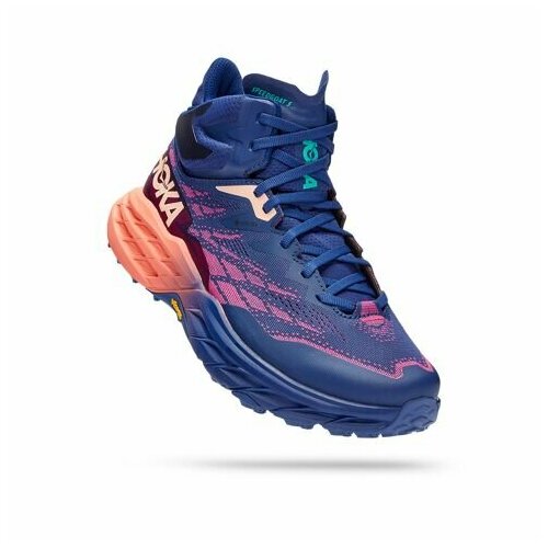 Кроссовки HOKA, полнота B, размер US9.5B/UK8/EU42/JPN26.5, фиолетовый, синий