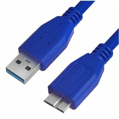 Короткий кабель micro USB 3.0 micro b (30см) для жестких дисков, для подключения внешних накопителей