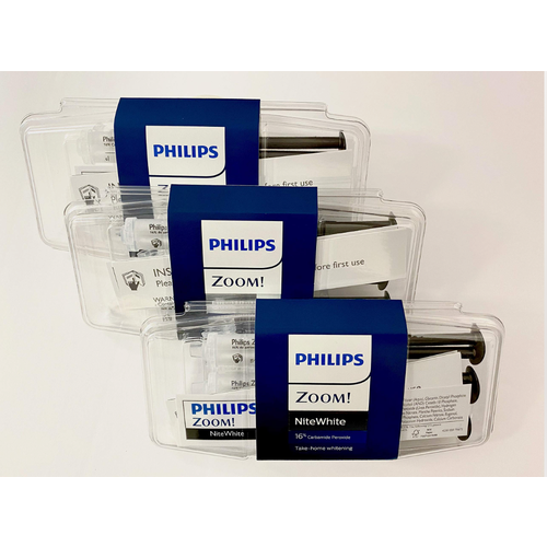 Philips Zoom Nitewhite 16 % для домашнего отбеливания зубов 3 шприца