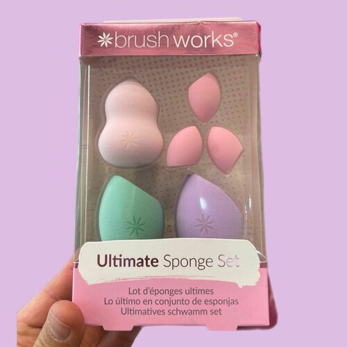 Набор спонжей Brushworks Ultimate Complexion Sponge Set для нанесения косметических средств