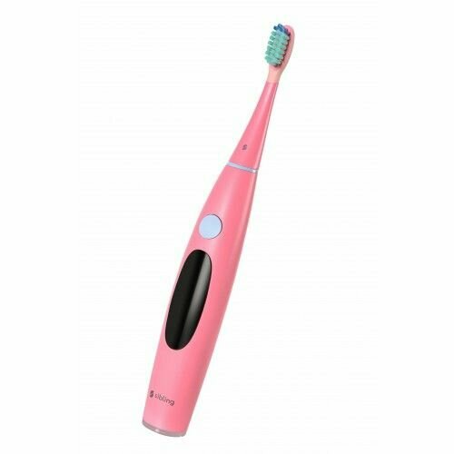 Умная детская зубная щетка Sibling Powerbrush - QP (розовая)