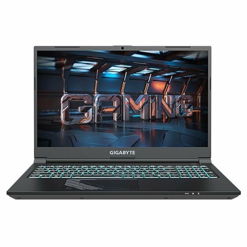 Ноутбук Gigabyte G5 MF Core i7-12650H/16GB/SSD512GB/15.6"/RTX 4050 6GB/IPS/FHD/144hz/Win11/Black (MF5-G2KZ353SH)