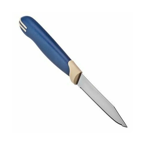 Нож кухонный с зубцами 8см, блистер, цена за 2шт, 23528/213, Tramontina Multicolor