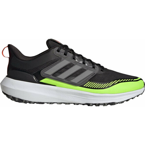 Кроссовки adidas, размер 10 UK, черный, зеленый
