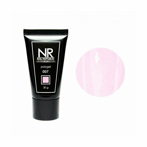 Полигель Nail Republic PolyGel 007, розовый, 30 г