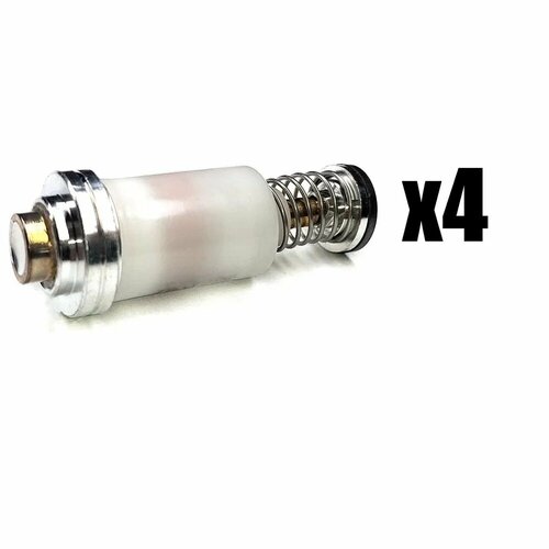 (Комплект 4 ШТ.) Электромагнитный клапан газ-контроля конфорки газовой плиты D - 8 мм