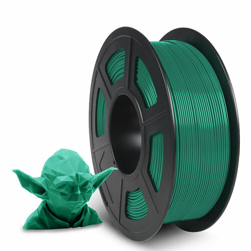 Филамент NVPRINT PLA GrassGreen для 3D печати диаметр 1.75мм длина 330 метров масса 1 кг