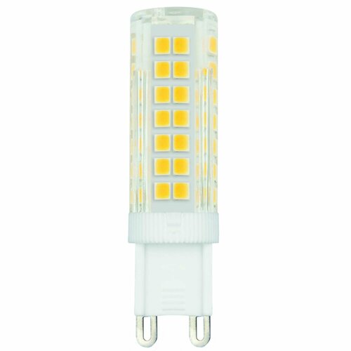 Лампа светодиодная Volpe JCD G9 220-240 В 7 Вт кукуруза прозрачная 600 лм теплый белый свет
