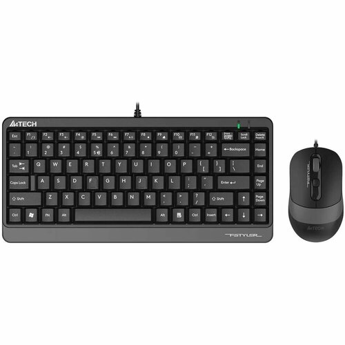 Комплект проводной A4Tech Fstyler F1110 Black/Grey