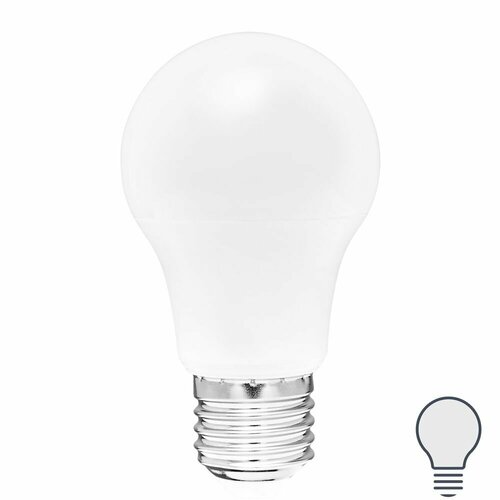 Лампа светодиодная Volpe E27 220-240 В 9 Вт груша матовая 750 лм, нейтральный белый свет