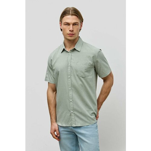 Рубашка Baon, размер 48, зеленый