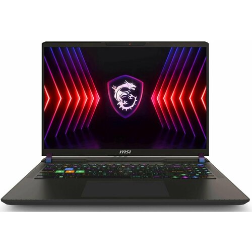 Ноутбук игровой MSI Vector 16 HX A13VHG-474XRU 9S7-15M142-474, 16", IPS, Intel Core i9 13980HX 2.2ГГц, 24-ядерный, 16ГБ DDR5, 1ТБ SSD, NVIDIA GeForce RTX 4080 для ноутбуков - 12 ГБ, Free DOS, серый