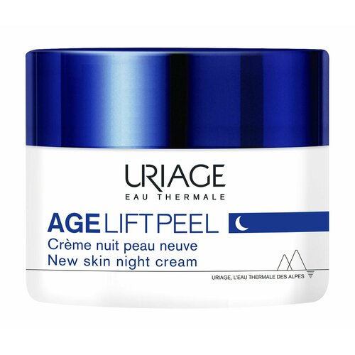 Антивозрастной крем-пилинг для лица / Uriage Age Lift Peel New Skin Night Cream