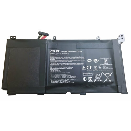 Аккумулятор для Asus S551 R553L V551 (11.1V 4500mAh) p/n: B31N1336