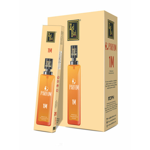 Parfum 1M Premium Fragrance Sticks, Zed Black (Парфюм 1М премиум благовония палочки, Зед Блэк), уп. 15 г.