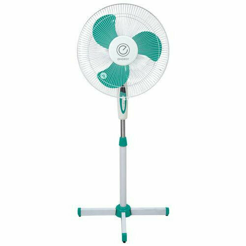 Вентилятор напольный 40 Вт диаметр 40 см 3 скорости зеленый Energy EN-1659