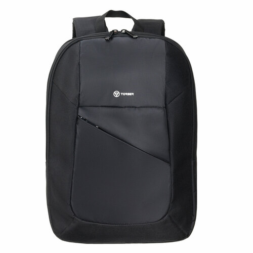 Рюкзак Torber Vector с отделением для ноутбука 15,6', черный, 28x40 x12 см, 13л TB10280-1